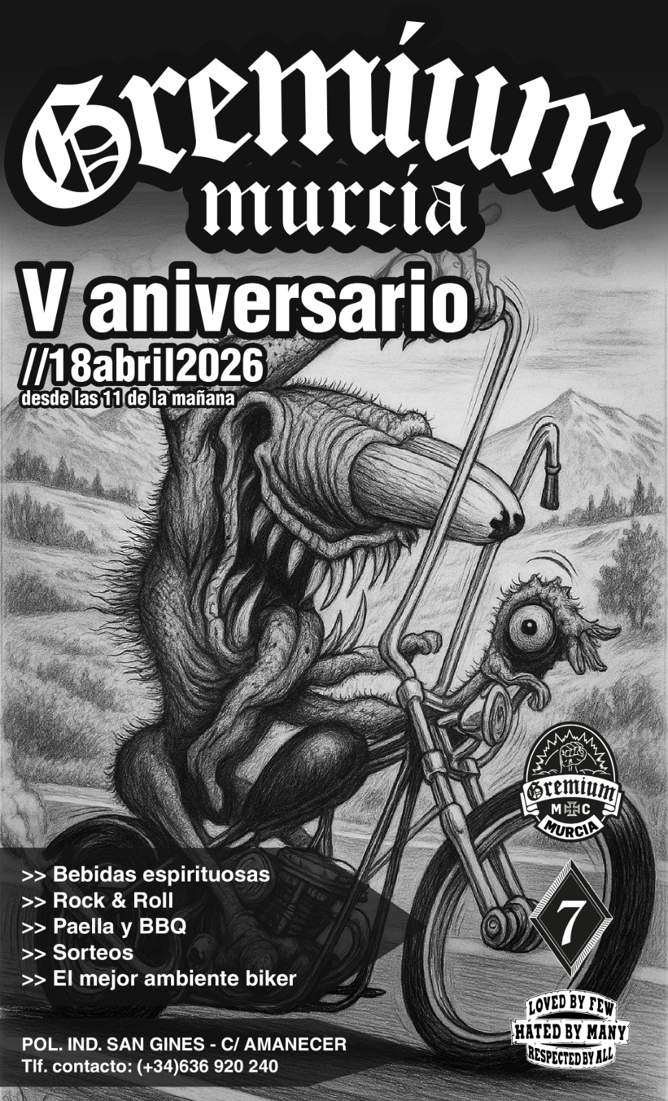 GREMIUM MC WORLD 1%ers - G MC - G.F.F.G. - Gremium Motorcycle Club